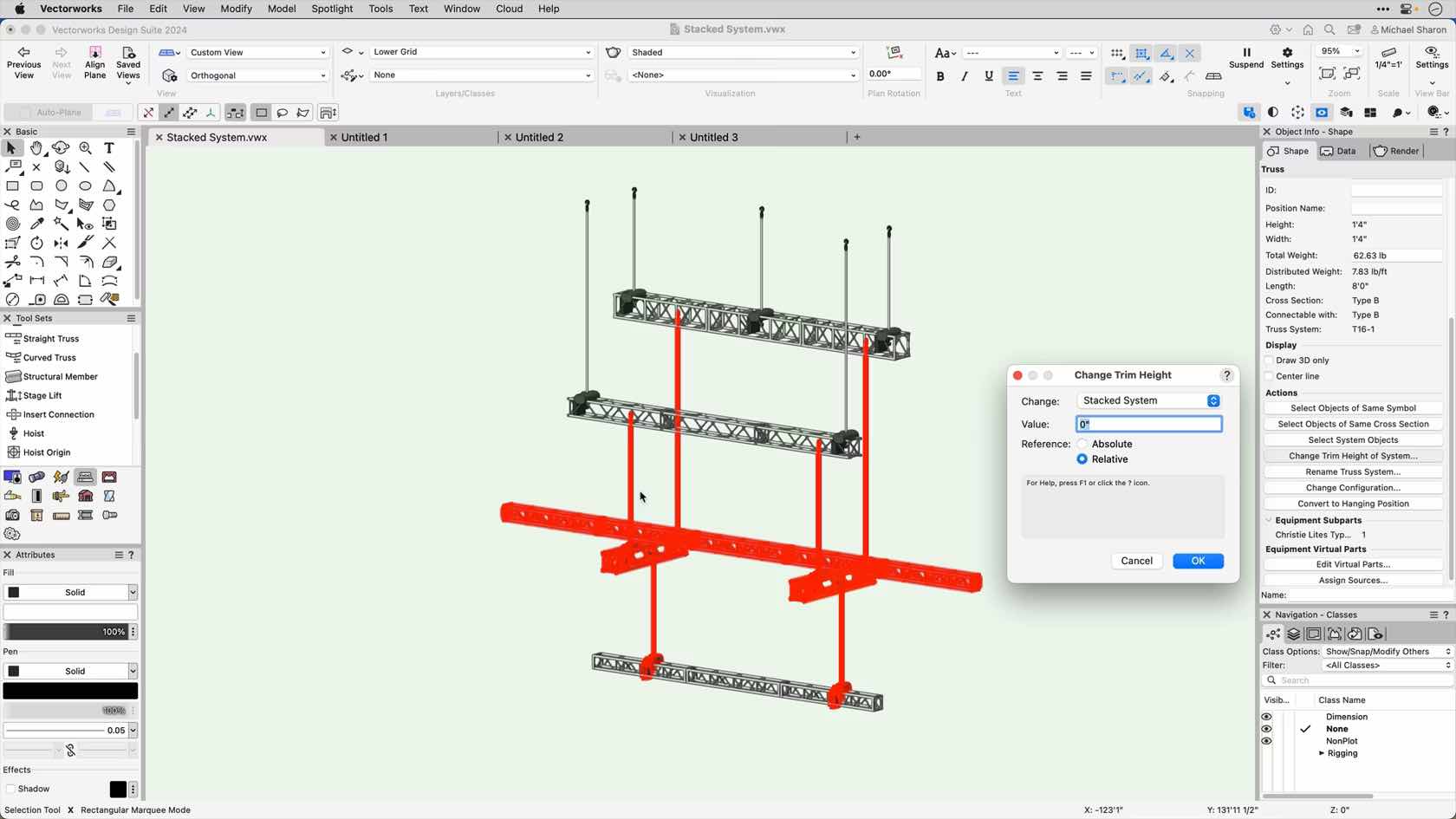 ADJUSTING TRIM HEIGHTS 2024 | Vectorworks University